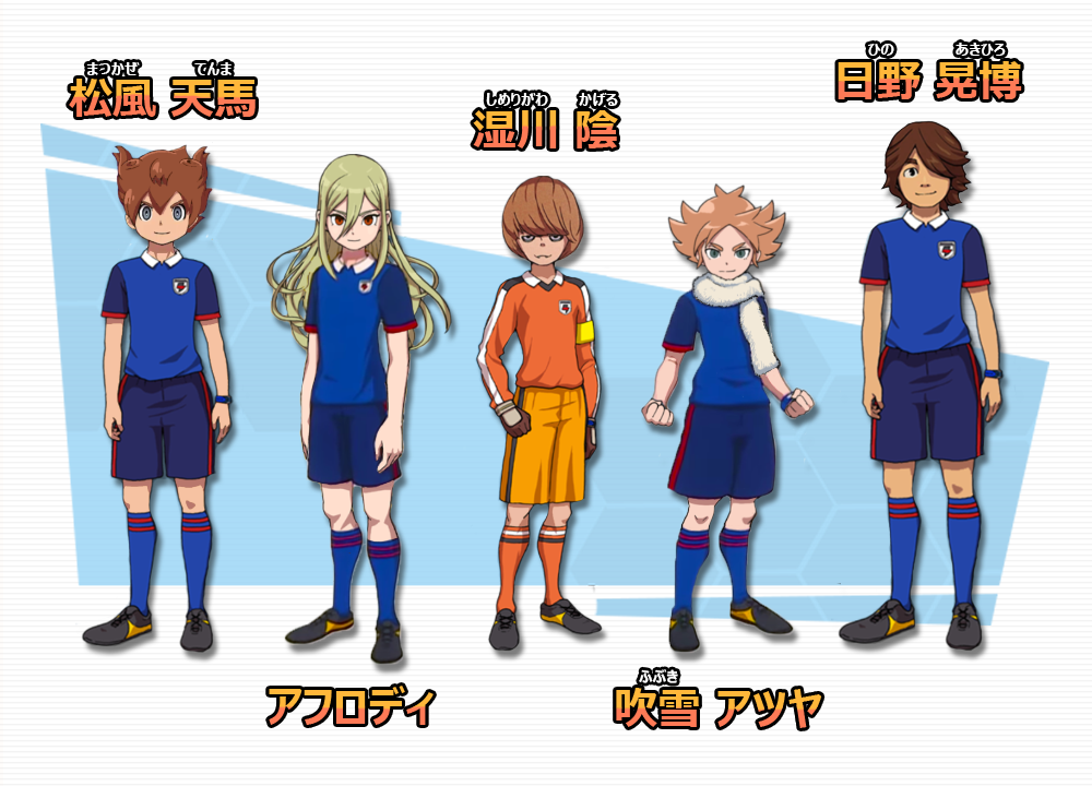 [Poisson d’avril] Les trois derniers joueurs d’Inazuma Japan dévoilés ...